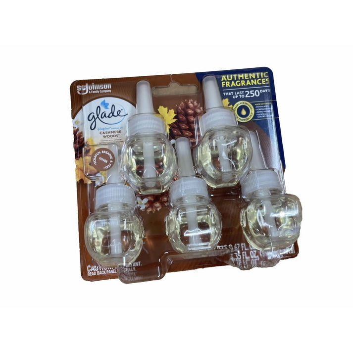Glade PlugIns Scented Oil 5 Refills, Air Freshener, Limited Fall ...
