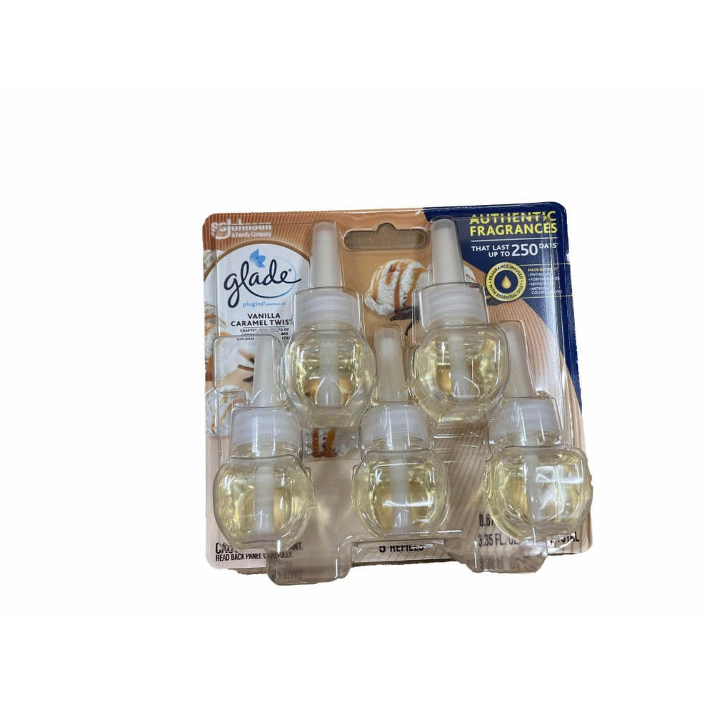 Glade PlugIns Scented Oil 5 Refills, Air Freshener, Limited Fall ...