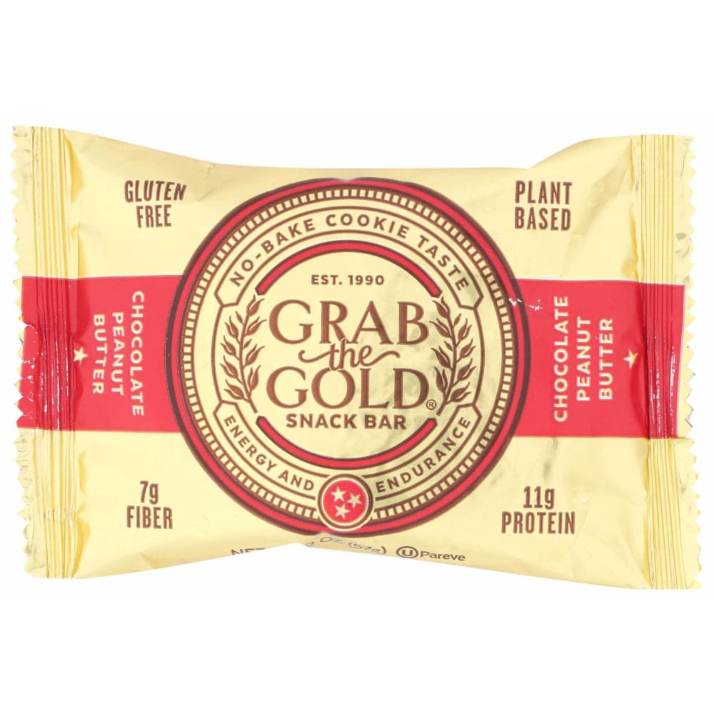 GRAB THE GOLD: Chocolate Peanut Butter Snack Bars, 2 oz (Case of 5 ...