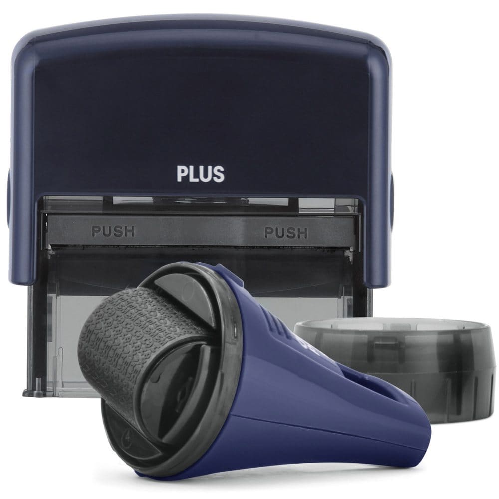Guard Your ID Large Stamp with Wide Advanced X Roller 2-Pack, Assorted ...