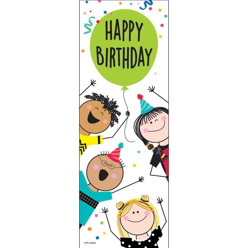 Happy Birthday Bookmark (Pack of 10) | ShelHealth