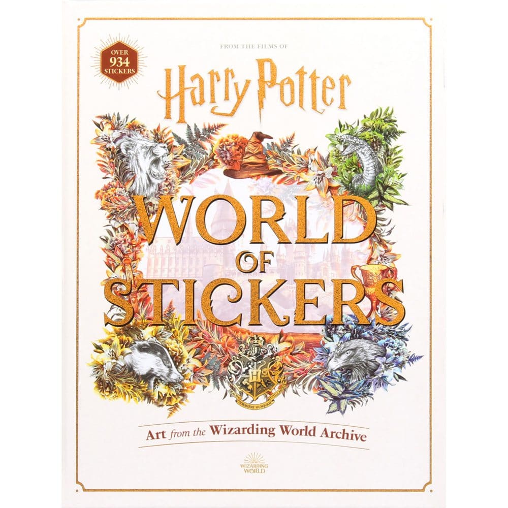 Harry Potter World of Stickers: Art from the Wizarding World Archive ...