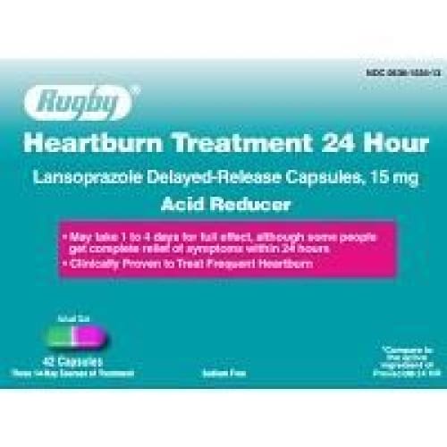 Harvard Drug Lansoprazole Dr 15Mg Cap, Box of 42 | ShelHealth