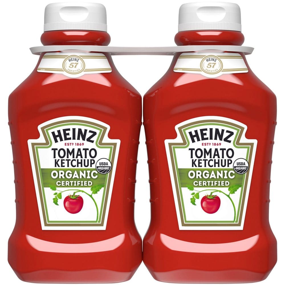 Heinz Organic Certified Tomato Ketchup (44 oz., 2 pk.) | ShelHealth