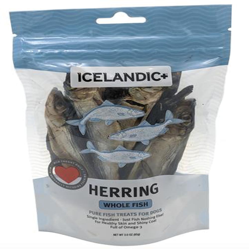 Icelandic Dog Capelin Fsh Whl Bulk 12 Oz 8 Ea Per Box | ShelHealth