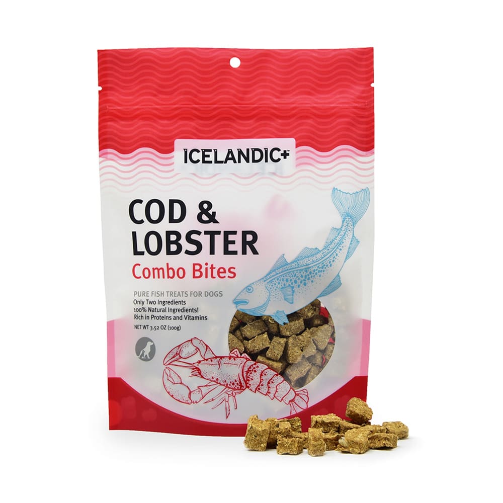 Icelandic Dog Combo Bites Cod & Lobster | ShelHealth