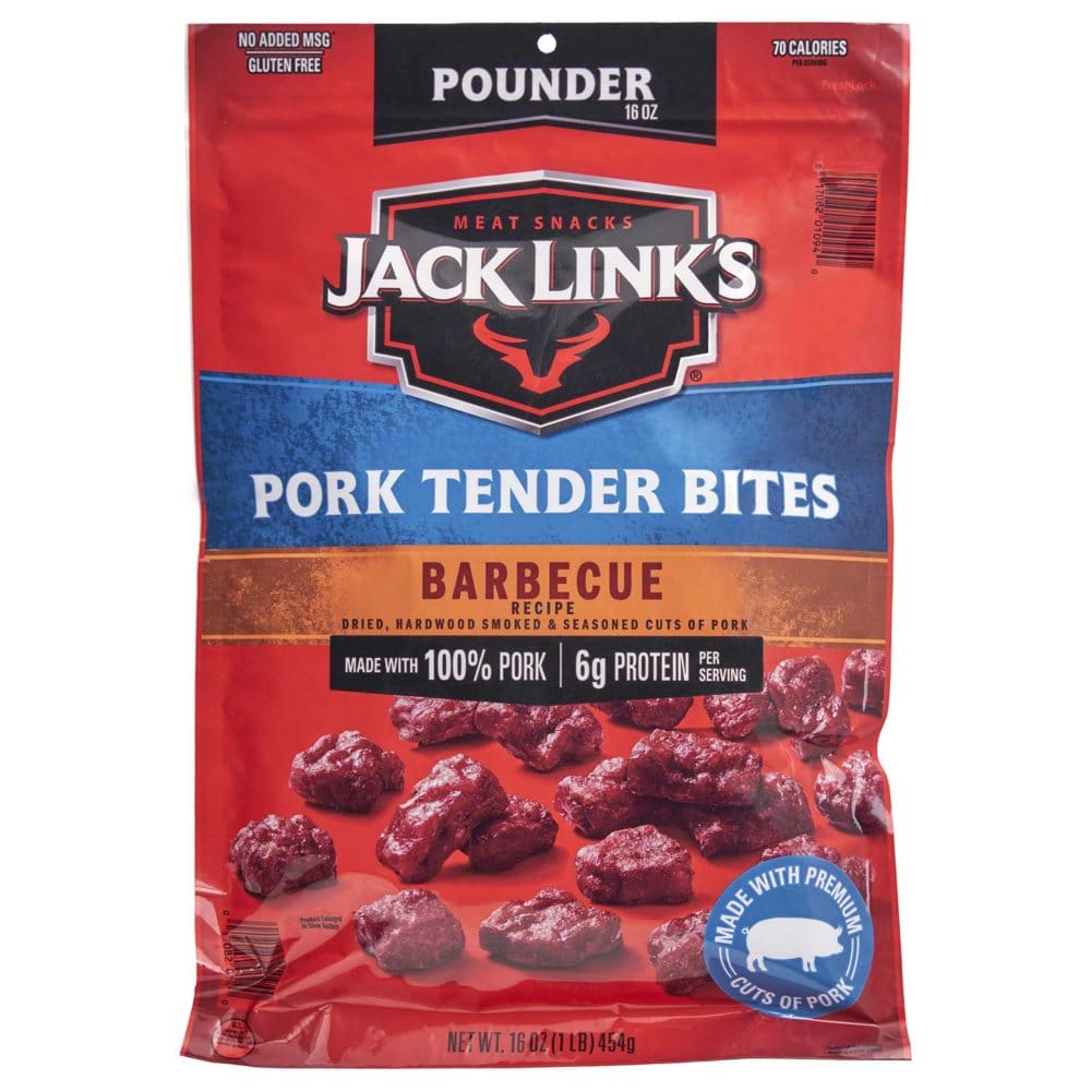 Jack Links Barbecue Pork Tender Bites (16 oz.) | ShelHealth