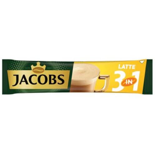 Jacobs 3in1 Latte Coffee Sachet, 0.44 oz. (12.5 g.) | ShelHealth