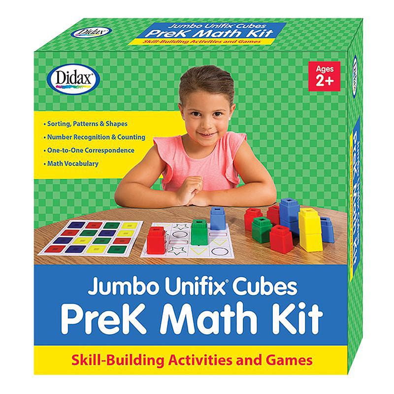 Jumbo Unifix Cubes Prek Math Kit | ShelHealth
