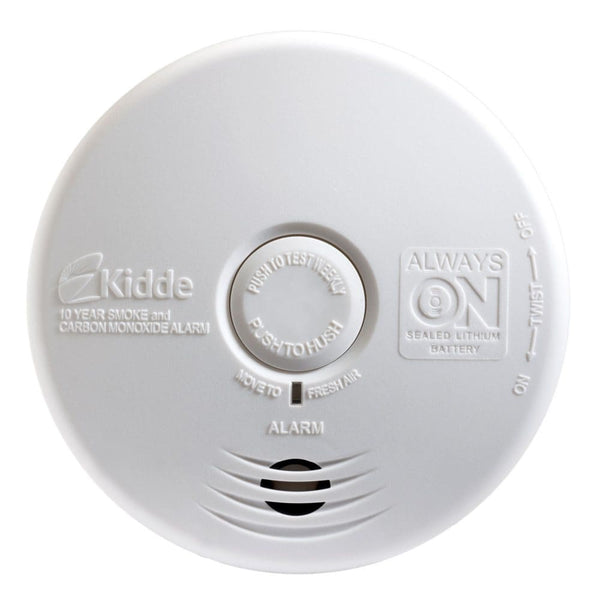 Kidde 10-Year Photoelectric Smoke & Carbon Monoxide Alarm, Model P3010K ...