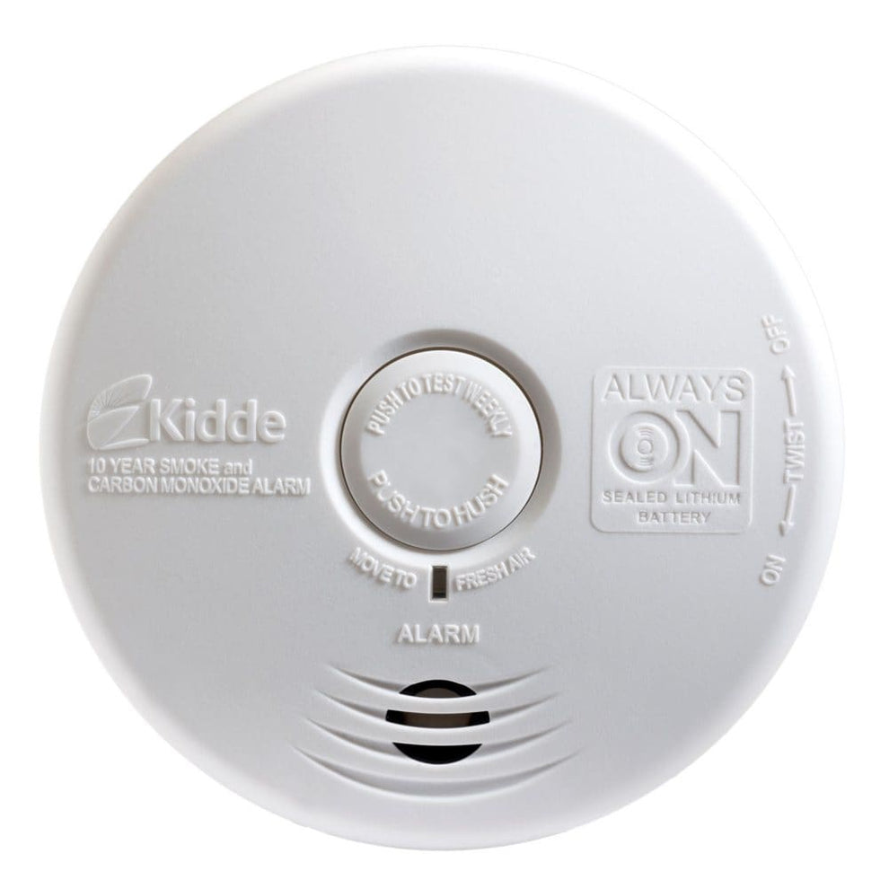Kidde 10-Year Photoelectric Smoke & Carbon Monoxide Alarm, Model P3010K ...