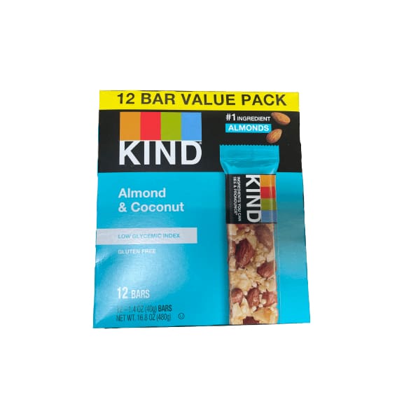 KIND Nut Bars, Multiple Choice Flavor, 1.4 oz, 12 Count | ShelHealth