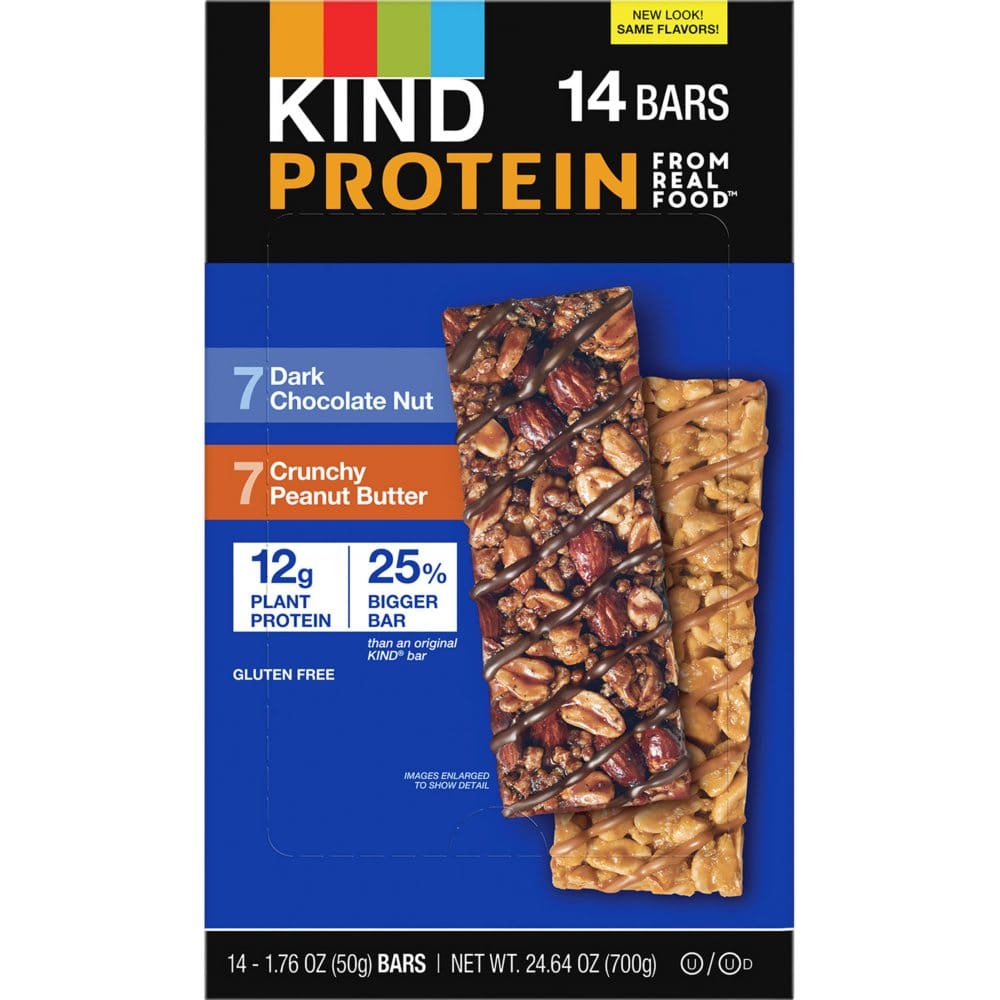 KIND Protein Bar Variety Pack (14 ct.) | ShelHealth