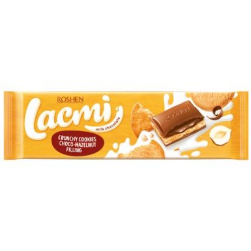 Lacmi Chocolate with Crunchy Cookies & Hazelnut Filling, 10.4 oz (295 g ...
