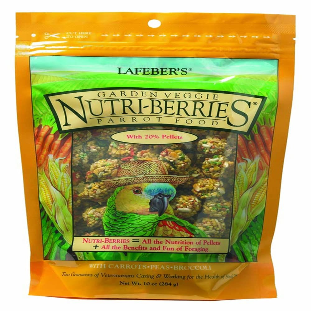 Lafeber Company Garden Veggie Nutri-Berries Parrot Food 10 oz | ShelHealth