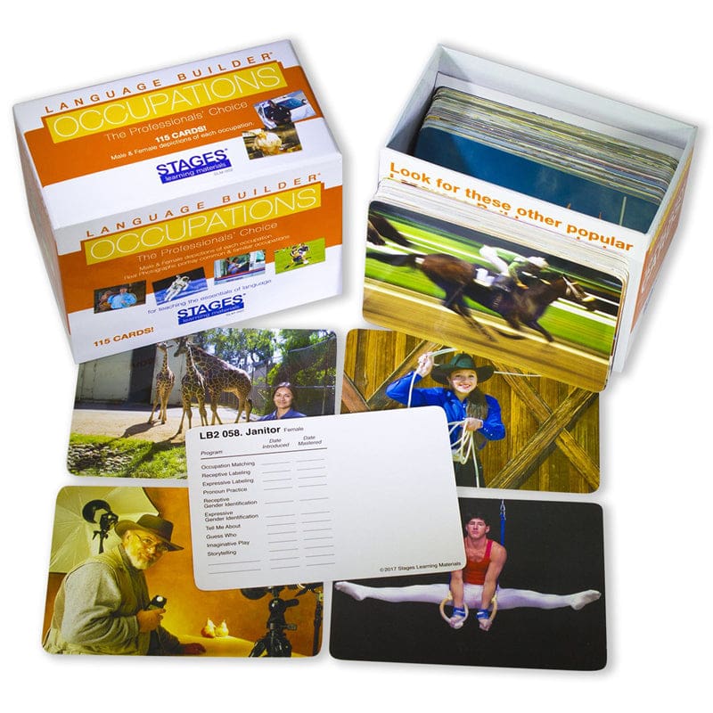 Language Builder Occupation Cards | ShelHealth