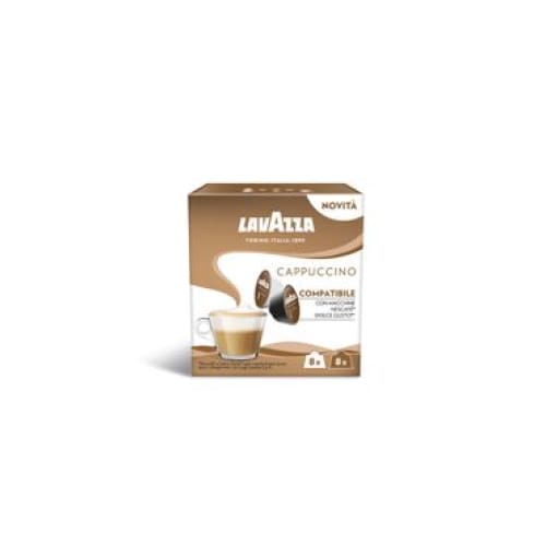 Lavazza Cappuchino Dolce Gusto Coffee Capsules 16 Pcs ShelHealth Lavazza Cappuchino Dolce Gusto Coffee Capsules 16 Pcs ShelHealth