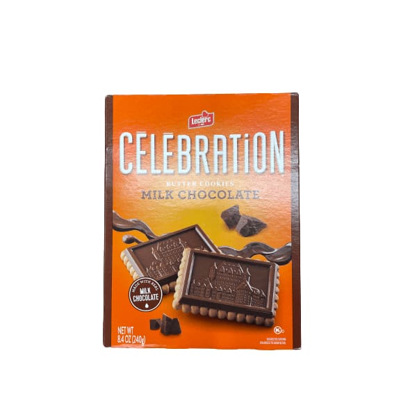Leclerc Foods Milk Chocolate Butter Cookies, 8.4 oz. | ShelHealth