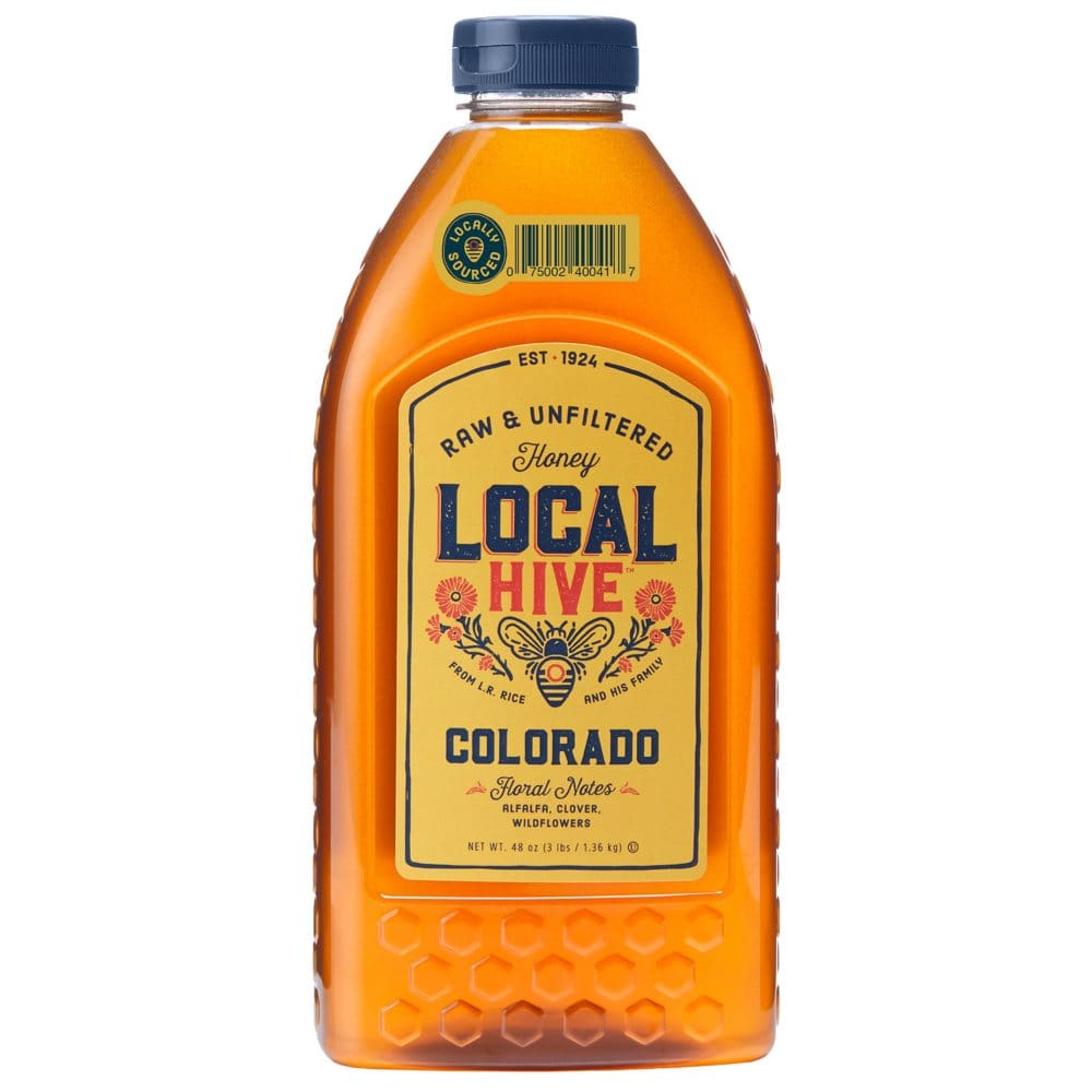 Local Hive Colorado Raw & Unfiltered Honey (48 oz.) | ShelHealth
