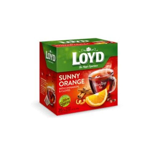 Loyd Sunny Orange with Cinnamon and Cloves Tea Bags, 20 pcs. | ShelHealth