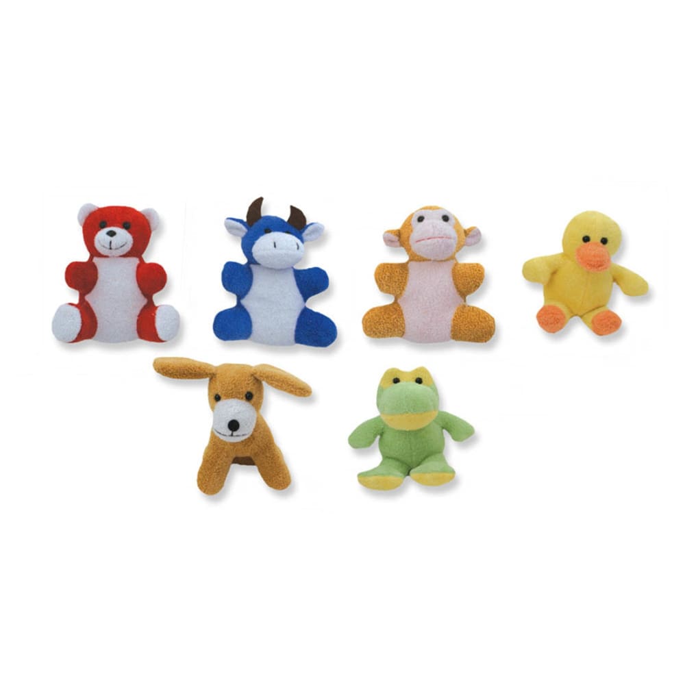 Mammoth Pet Products Terry Cloth Animal Cuties Dog Toys Assorted ...