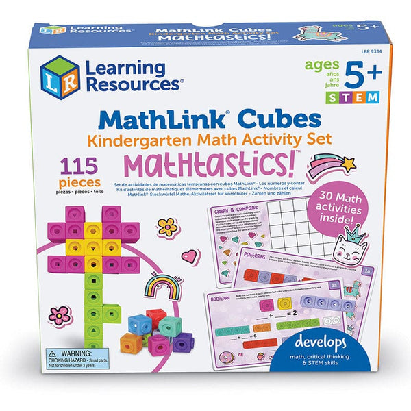 Mathlink Cubes Gr K Mathtastics Math Activity Set (Pack of 2) | ShelHealth