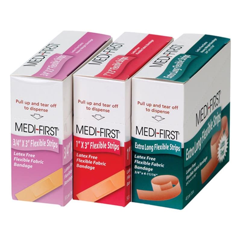 Medique Bandages Extra Long Woven Strip, Box of 40 (Pack of 3) | ShelHealth