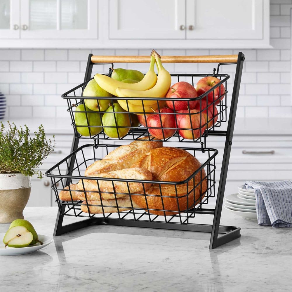 Member's Mark 2-Tier Snack Stand | ShelHealth