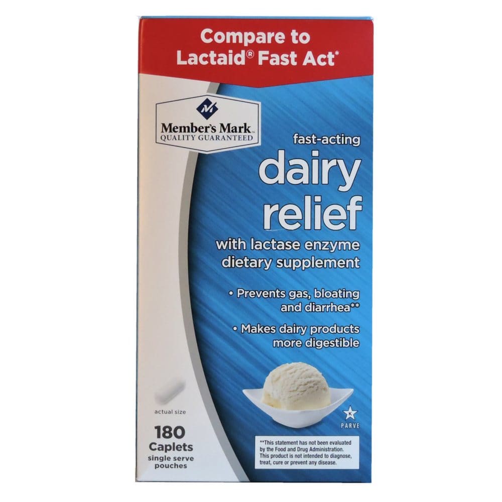 Member's Mark Fast-Acting Dairy Relief | ShelHealth