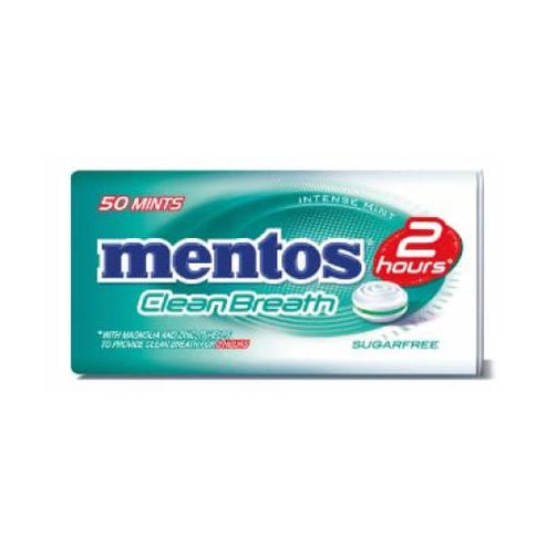 MENTOS Mint Flavour Pastilles 1.23 oz. (35 g.) | ShelHealth