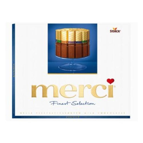 MERCI ASSORTED MILK CHOCOLATES Milk Chocolate Candy Mix 8.82 oz. (250 g ...