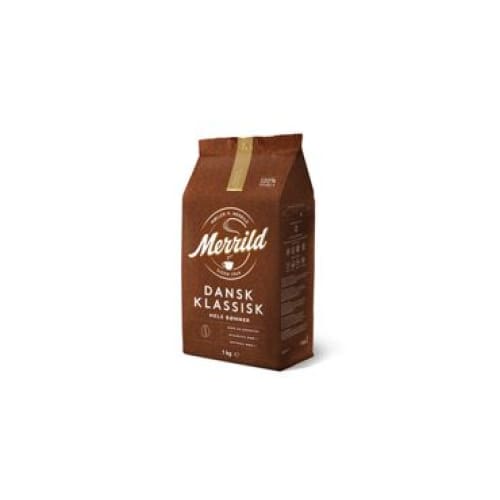 Merrild Classic Dansk Classic Coffee Beans, 35 oz (1000 g) | ShelHealth