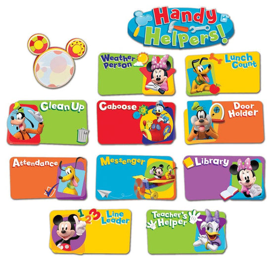 Mickey Mouse Clubhouse Handy Helpers Job Chart Mini Bbs (Pack of 6 ...