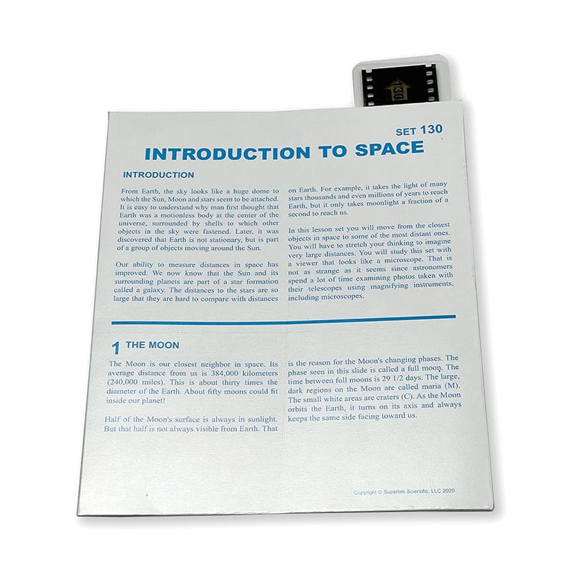 Microslide Introduction To Space (Pack of 6) | ShelHealth