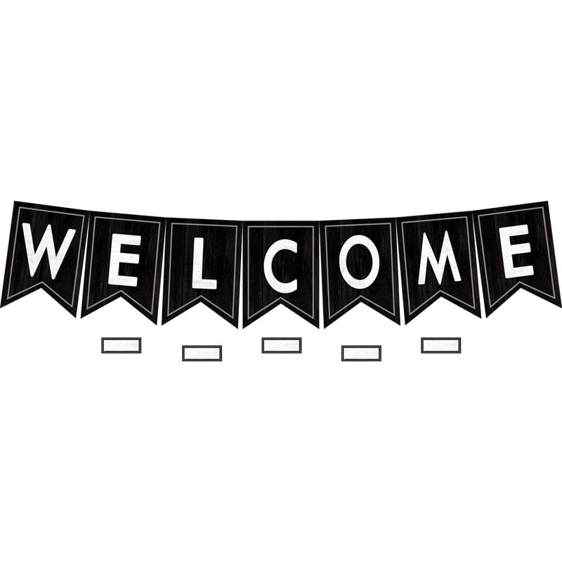 Modern Farmhouse Pennants Bb St Welcome (Pack of 3) | ShelHealth