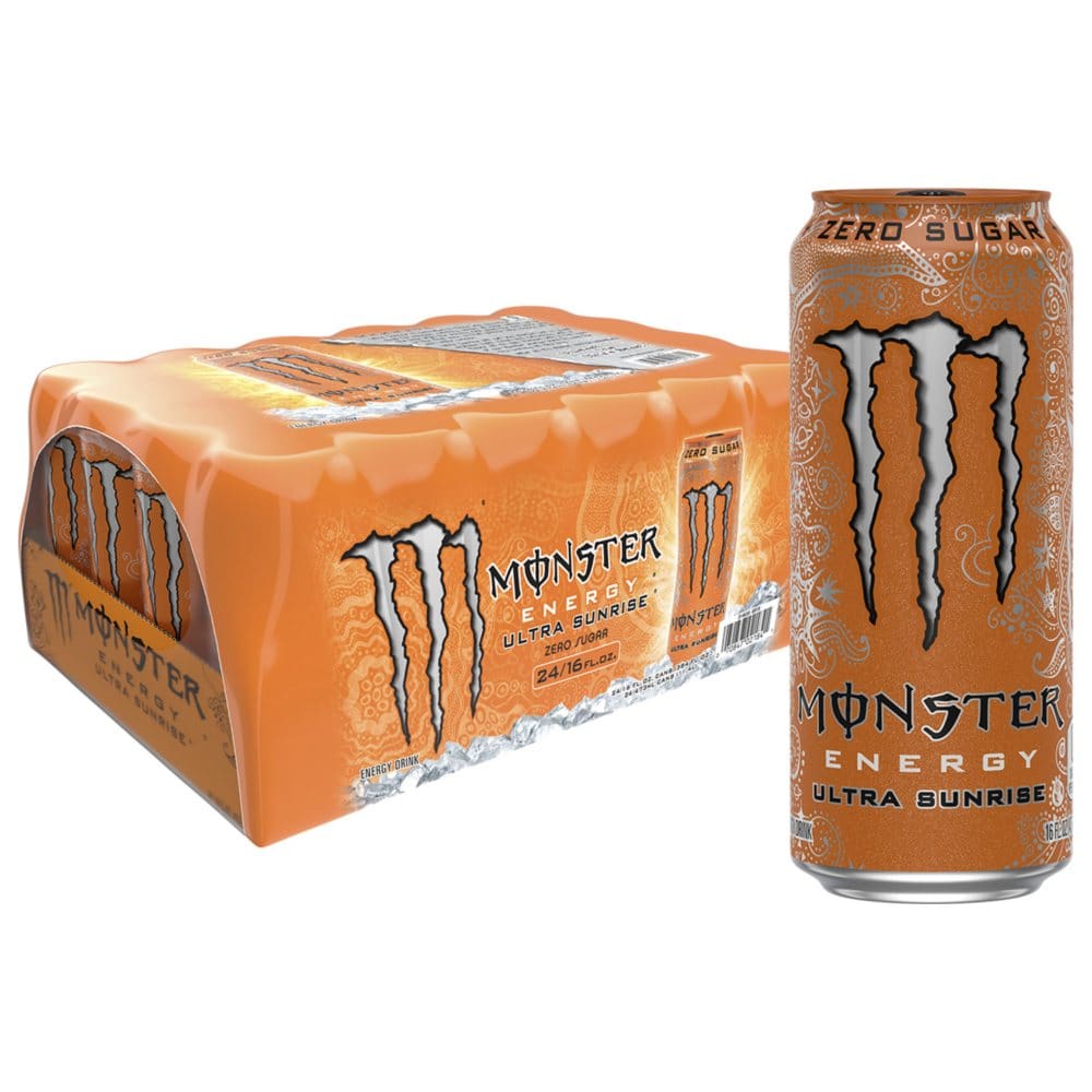 Monster Energy Ultra Sunrise (16 fl. oz., 24 pk.) | ShelHealth