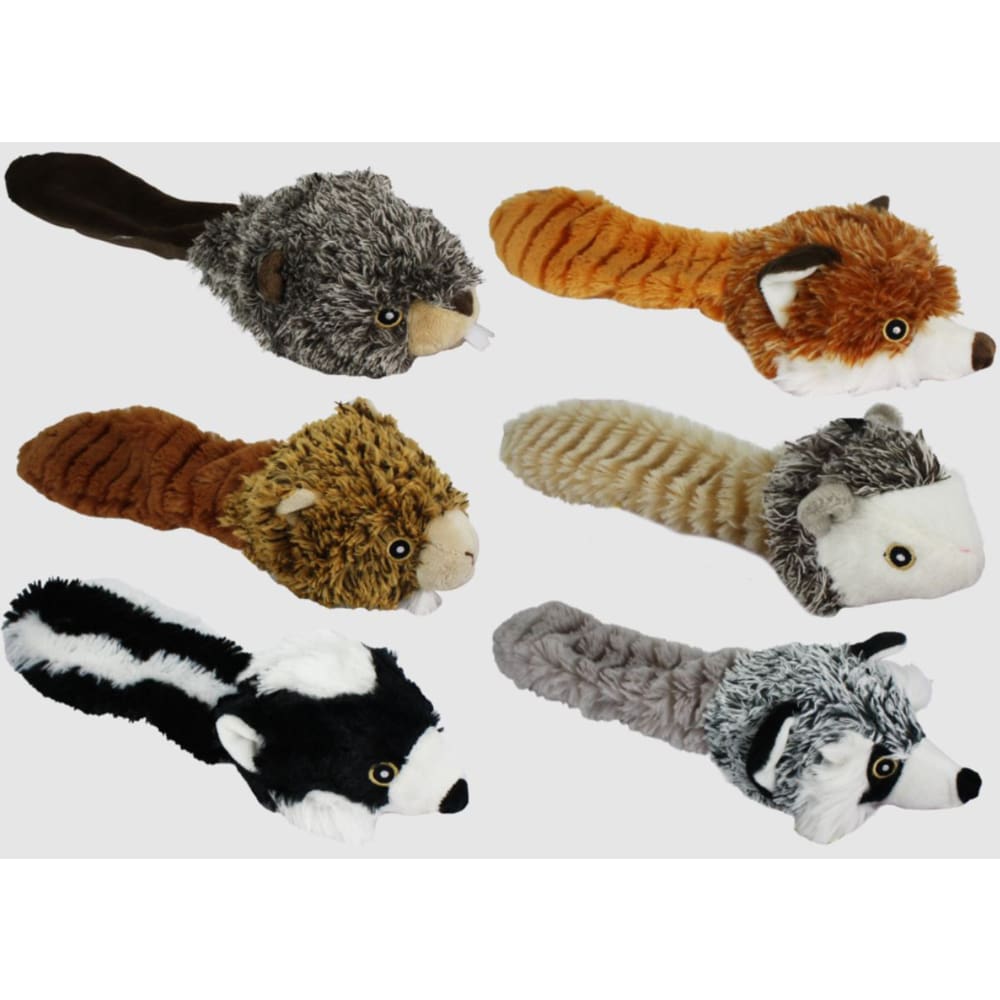 Multipet Bouncy Burrow Babies Dog Toy Assorted 8 in | ShelHealth