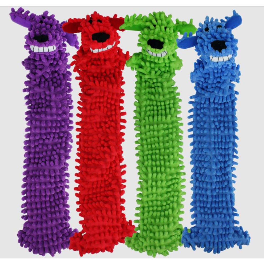 Multipet Loofa Floppy Dog Toy Light Weight Assorted 12 in | ShelHealth