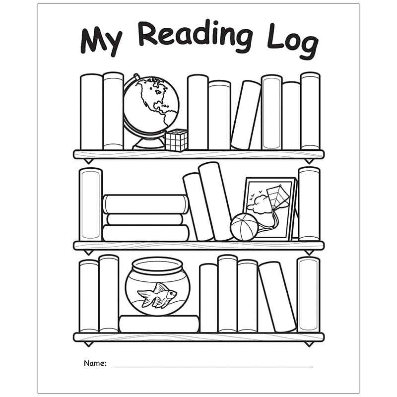 My Own Books My Reading Log (Pack of 12) | ShelHealth