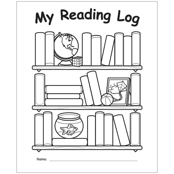 My Own Books My Reading Log (Pack of 12) | ShelHealth