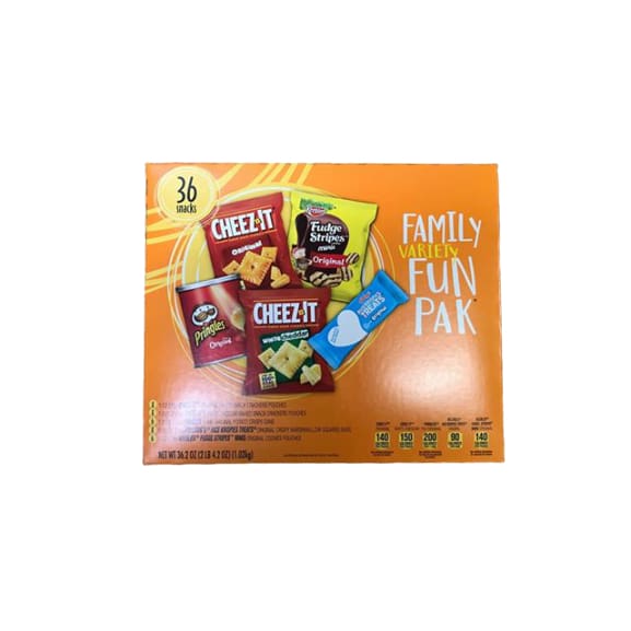 Nabisco Family Variety Fun Pak, 36 Snacks. | ShelHealth