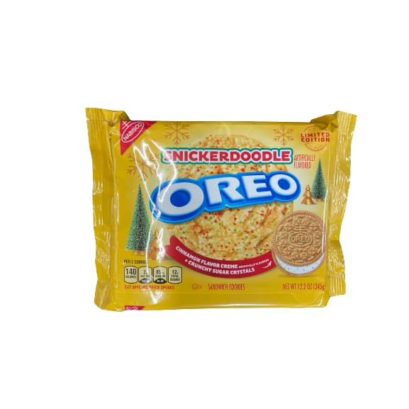 Nabisco Oreo Snickerdoodle Limited Edition, 12.2 oz. | ShelHealth