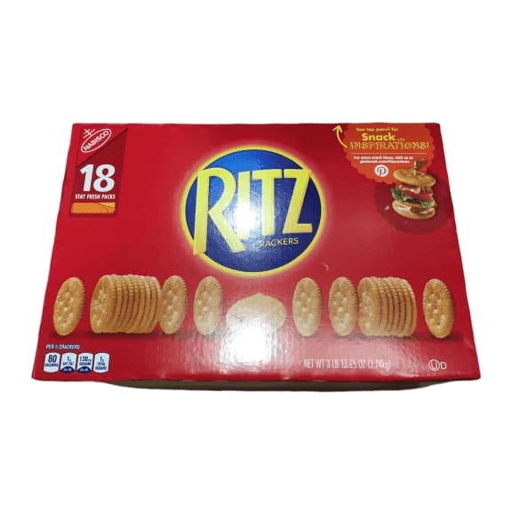 Nabisco Ritz Original Crackers, 61.6 Ounces | ShelHealth