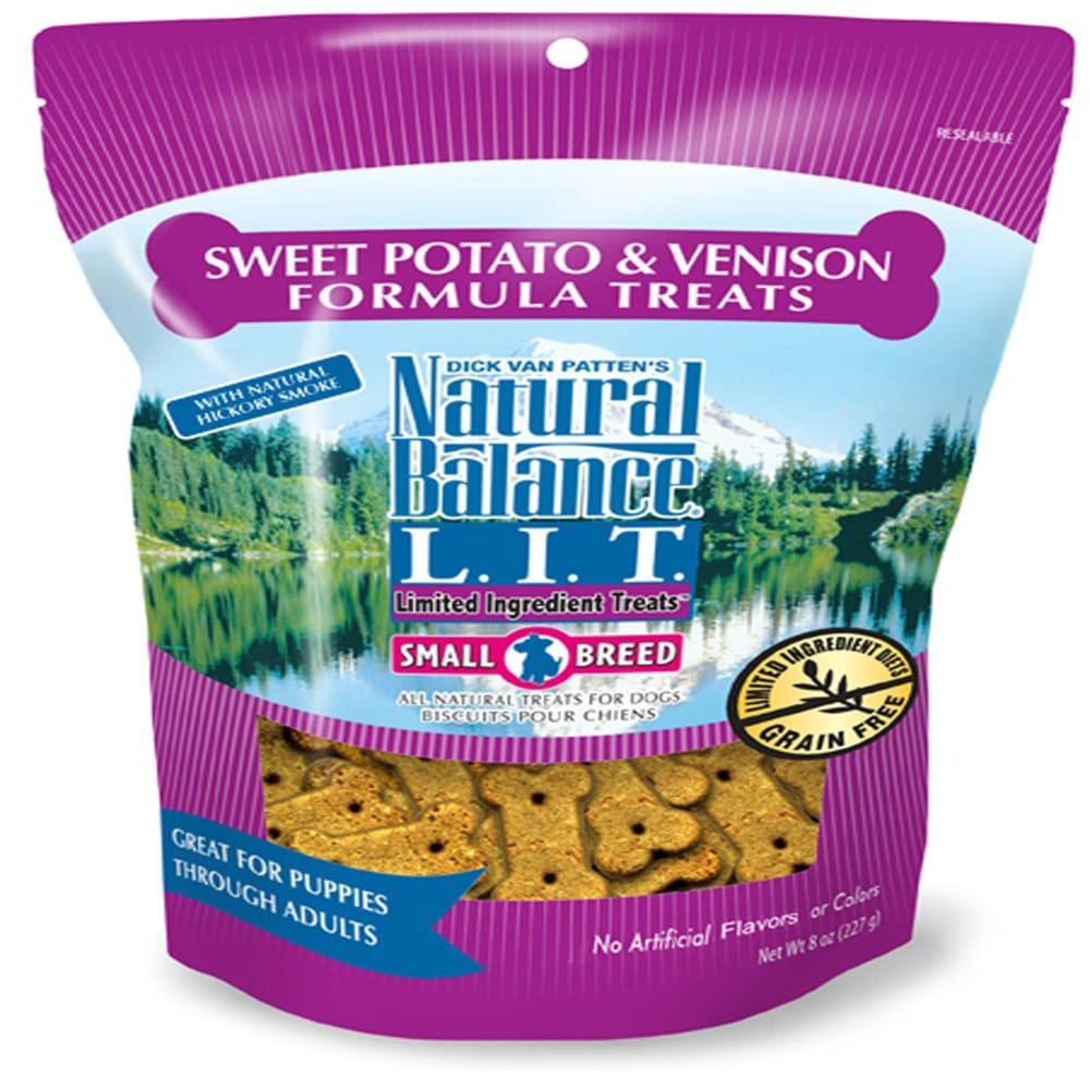 Natural Balance Pet Foods L.I.T. Venison & Sweet Potato Dog Treat 8 oz ...