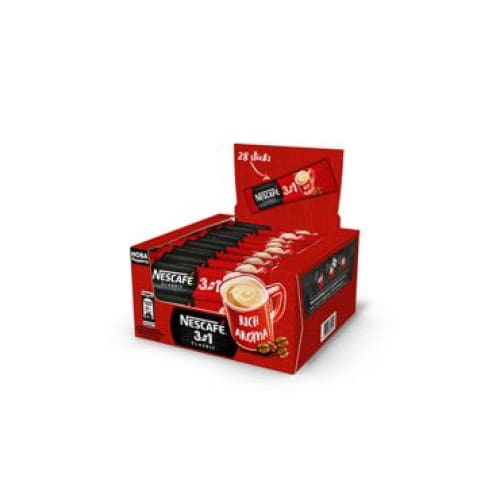 Nescafe 3 in 1 Classic Instant Coffee Packs, 28 pcs. | ShelHealth