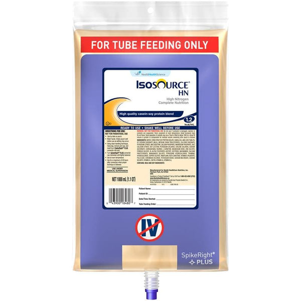 Nestle Isosource Hn Spikeright 1000Ml, Case of 6 | ShelHealth