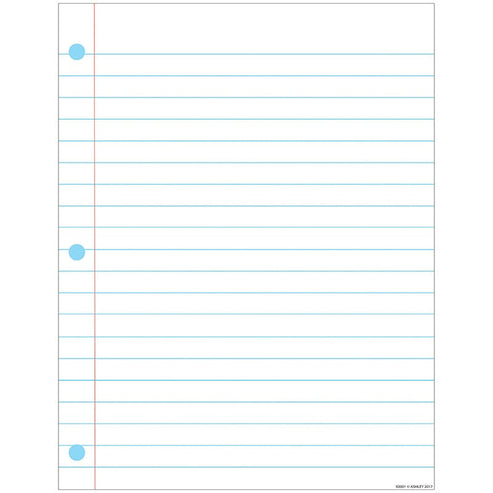 Notebook Paper 17X22 Chart Smart Poly (Pack of 12) | ShelHealth