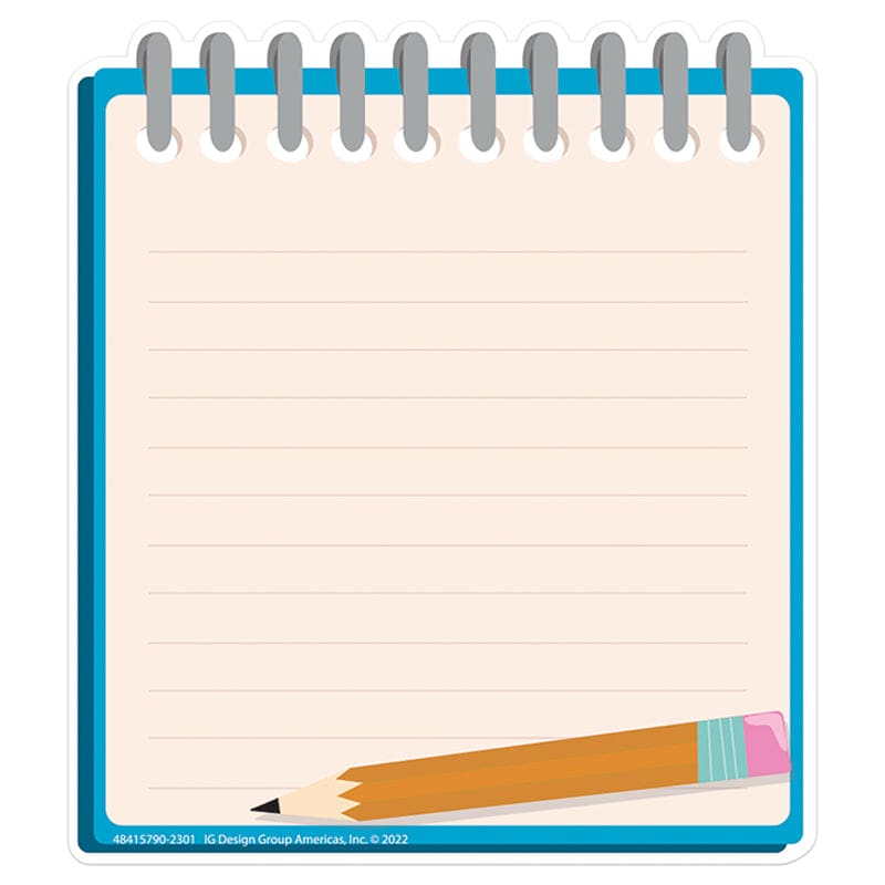 Notebook Paper Cutouts (Pack of 8) | ShelHealth