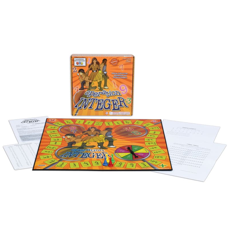 Operation Integer Board Game | ShelHealth