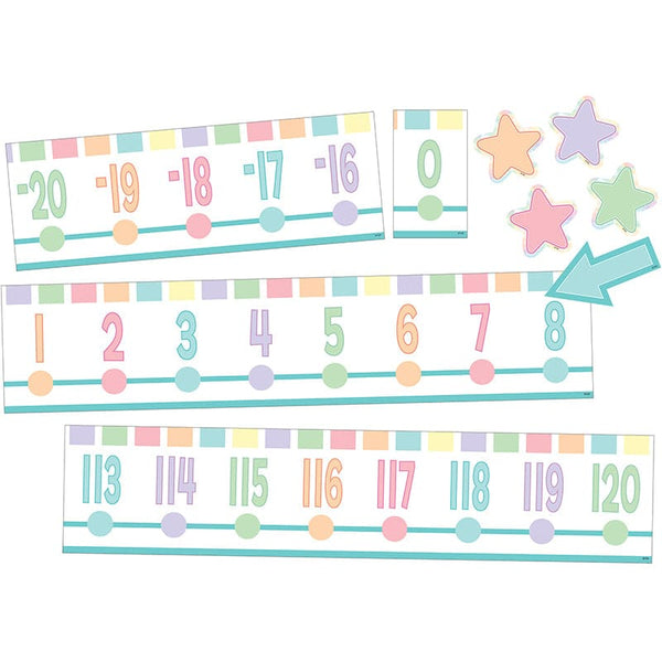 Pastel Pop Number Line Bb Set (Pack of 3) | ShelHealth